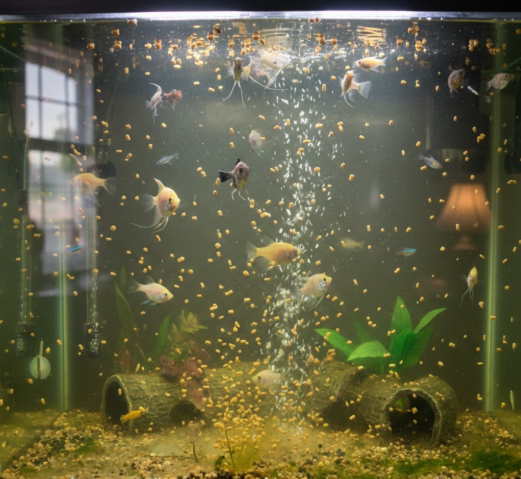Overfeeding Aquarium Fish: Stop Tank Problems Fast
